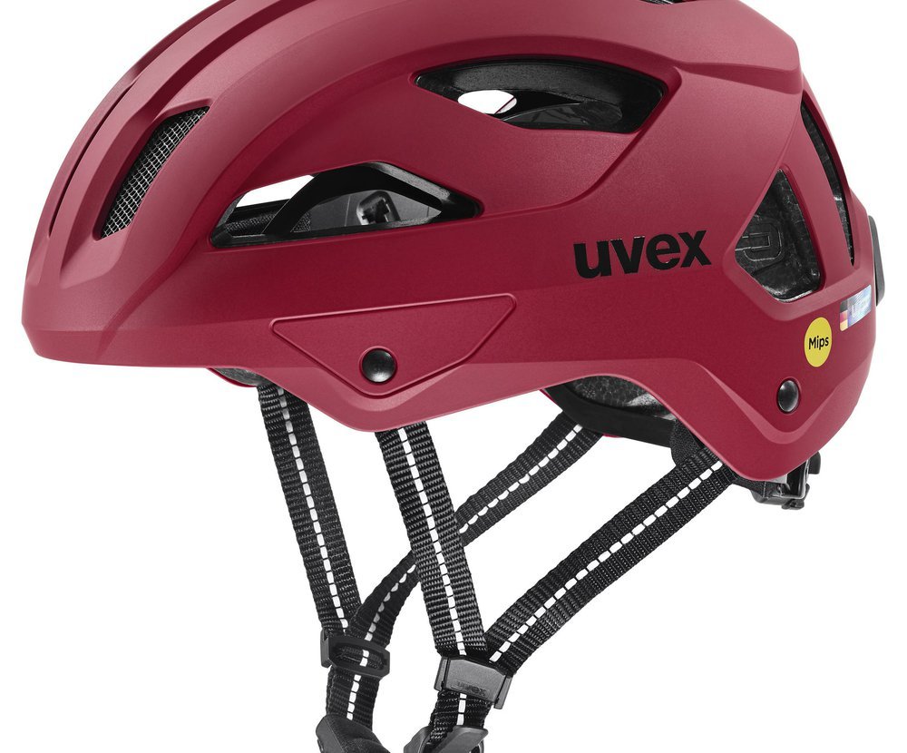 Přilba Uvex CITY STRIDE MIPS RUBY RED MATT 2024